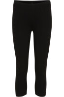 Decoy Jersey Stretch Capri Leggins i sort - Køb online - Hos Lohse