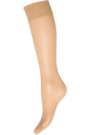 Decoy Silkelook Knæstrømper 2-Pak i ordentlig kvalitet 20 Denier - Hos Lohse