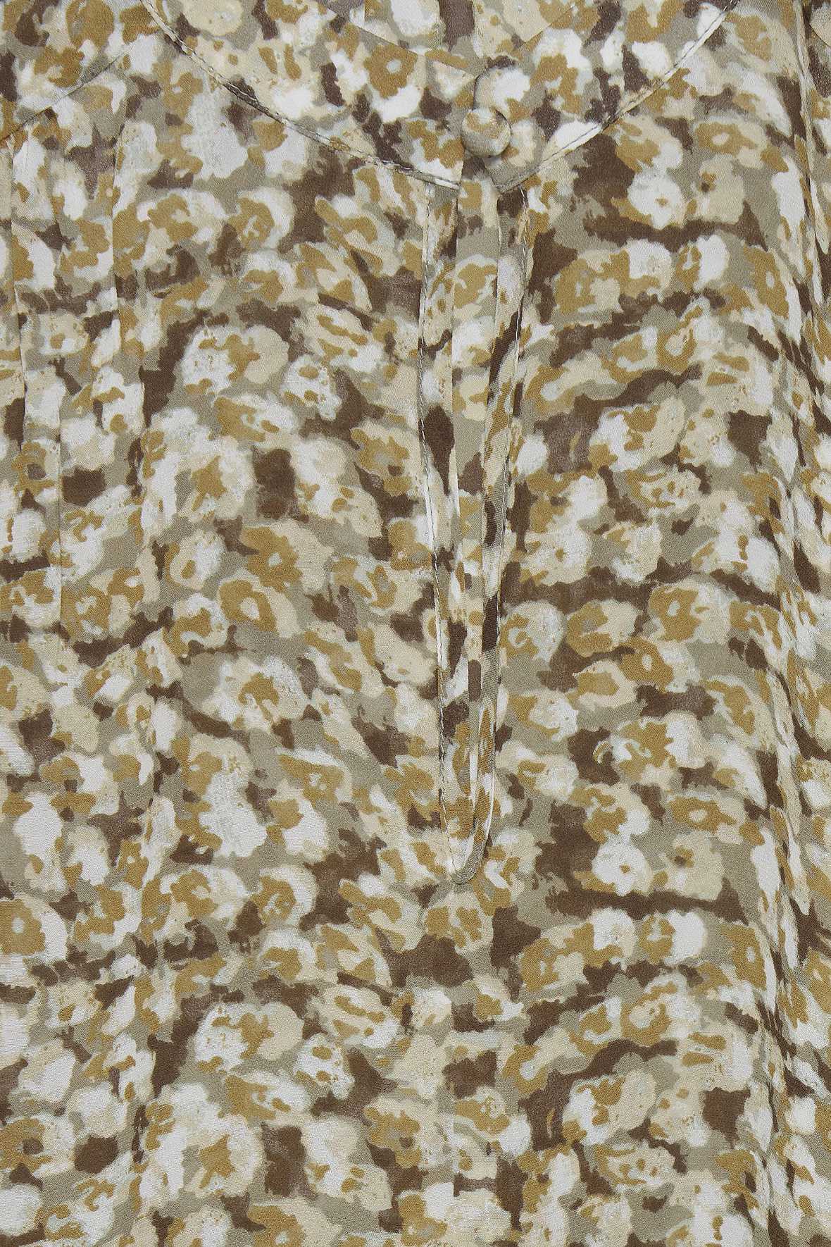 Pulz Cornelia blouse - løs bluse let luftig kuffert venlig - army - Hos ...