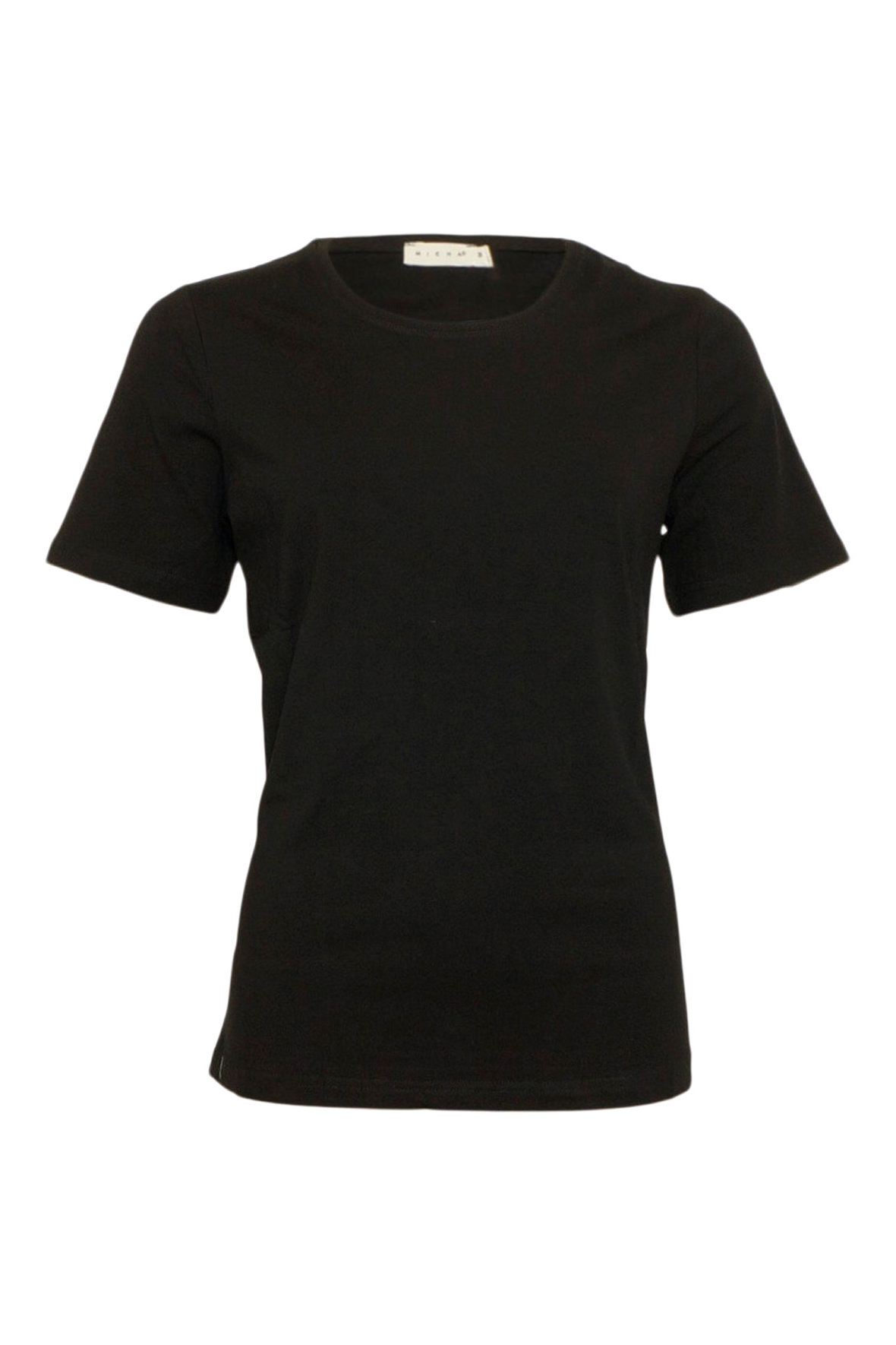 Micha Basis t-shirt til kvinder - regular fit og i farven sort - Hos Lohse