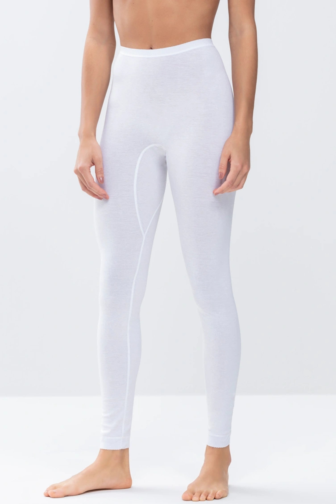 Mey Noblesse kvinde leggings - lange benklæder - undertøj - hvide - Hos ...