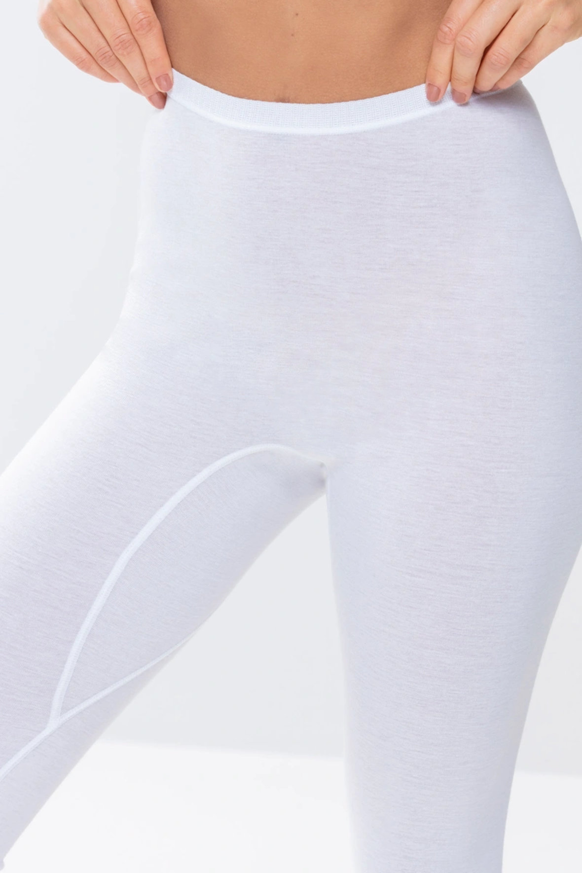 Mey Noblesse kvinde leggings - lange benklæder - undertøj - hvide - Hos ...