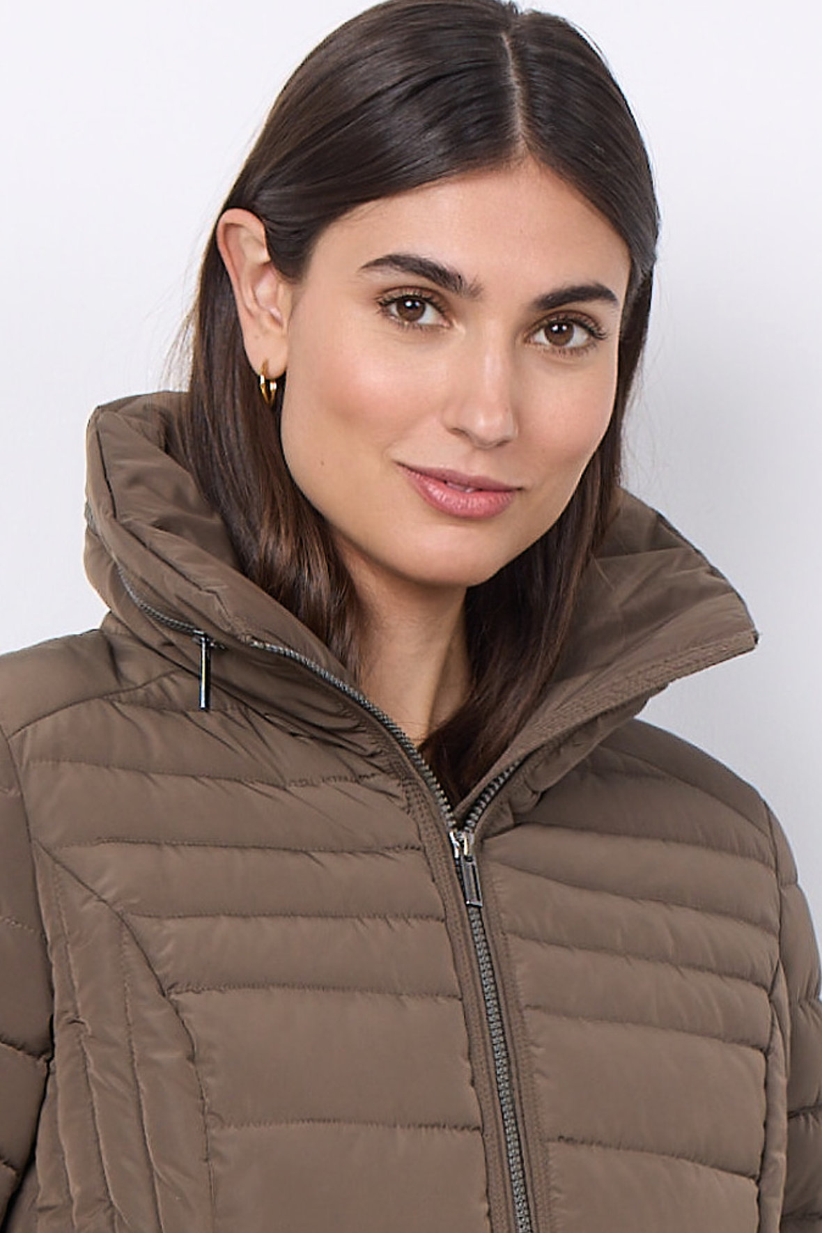 SoyaConcept sc-Nina 1 dynejakke i ex. dark army - kvinde - Hos Lohse